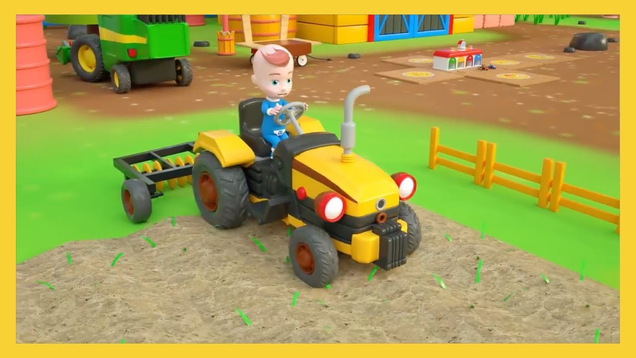Little Farm - Toy Cars | Cartoon | Nursery Rhymes | Kids Songs - YouTube