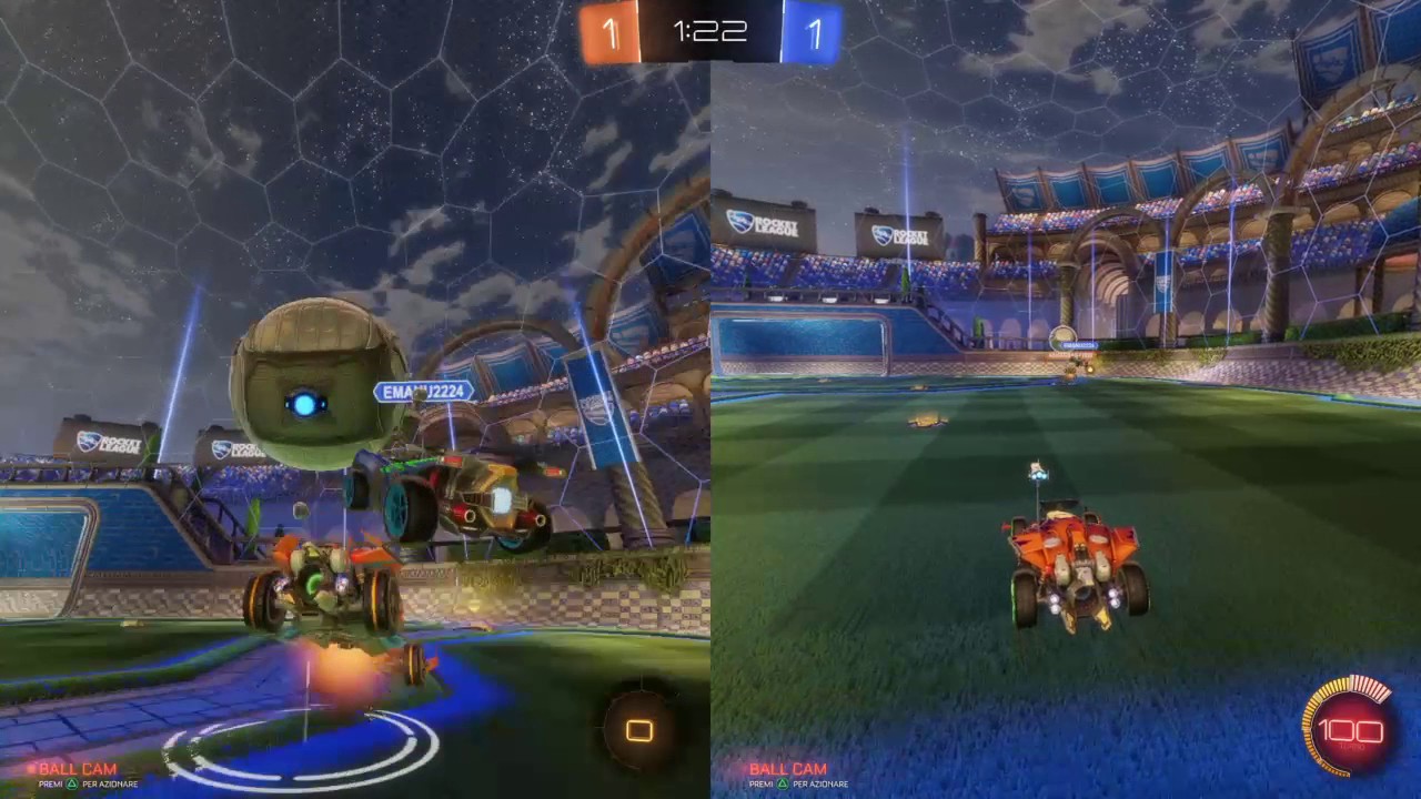 Prima battaglia Rocket League - YouTube