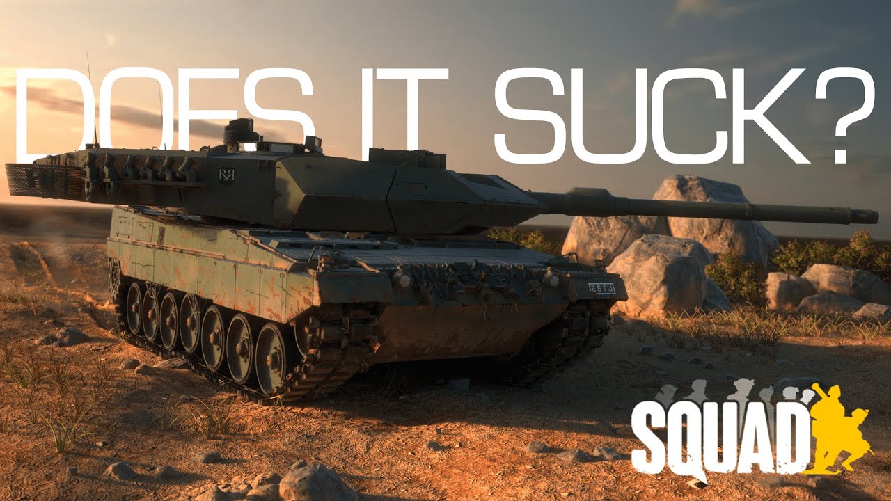 Is the Leopard a BAD Tank in Squad? - YouTube