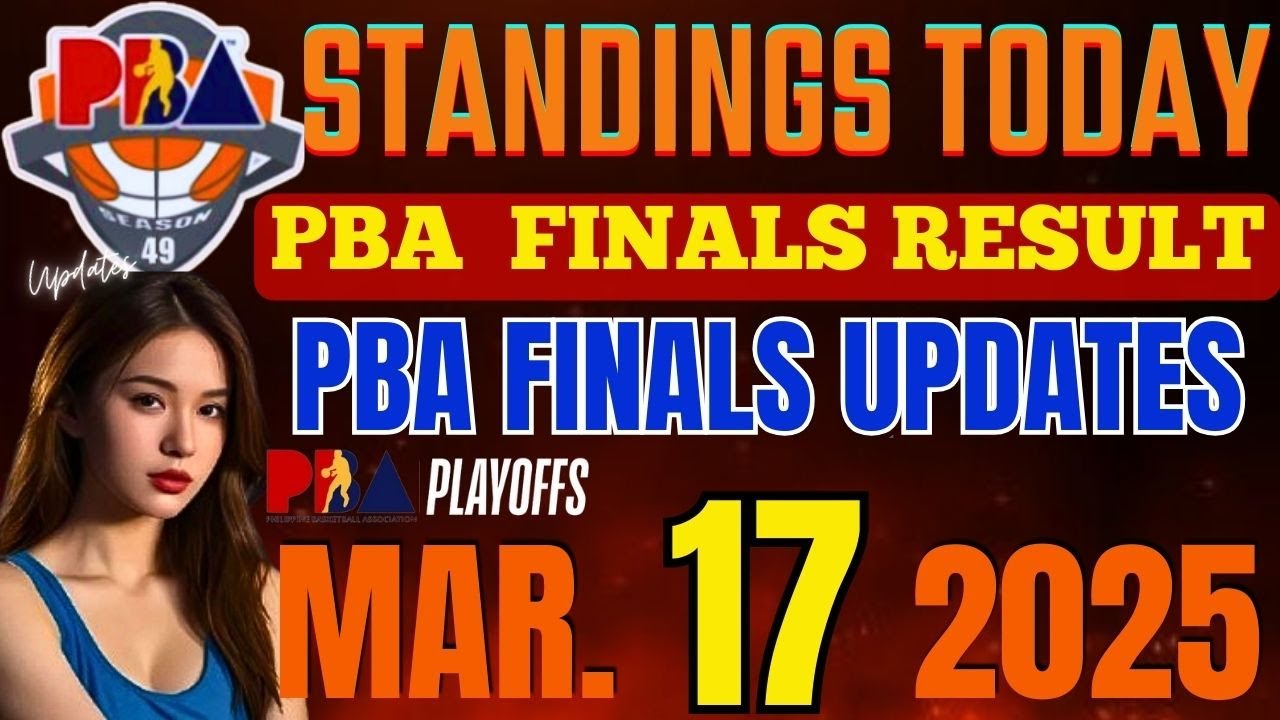 PBA STANDINGS TODAY March 17, 2025 | pba games results | pba schedule ...
