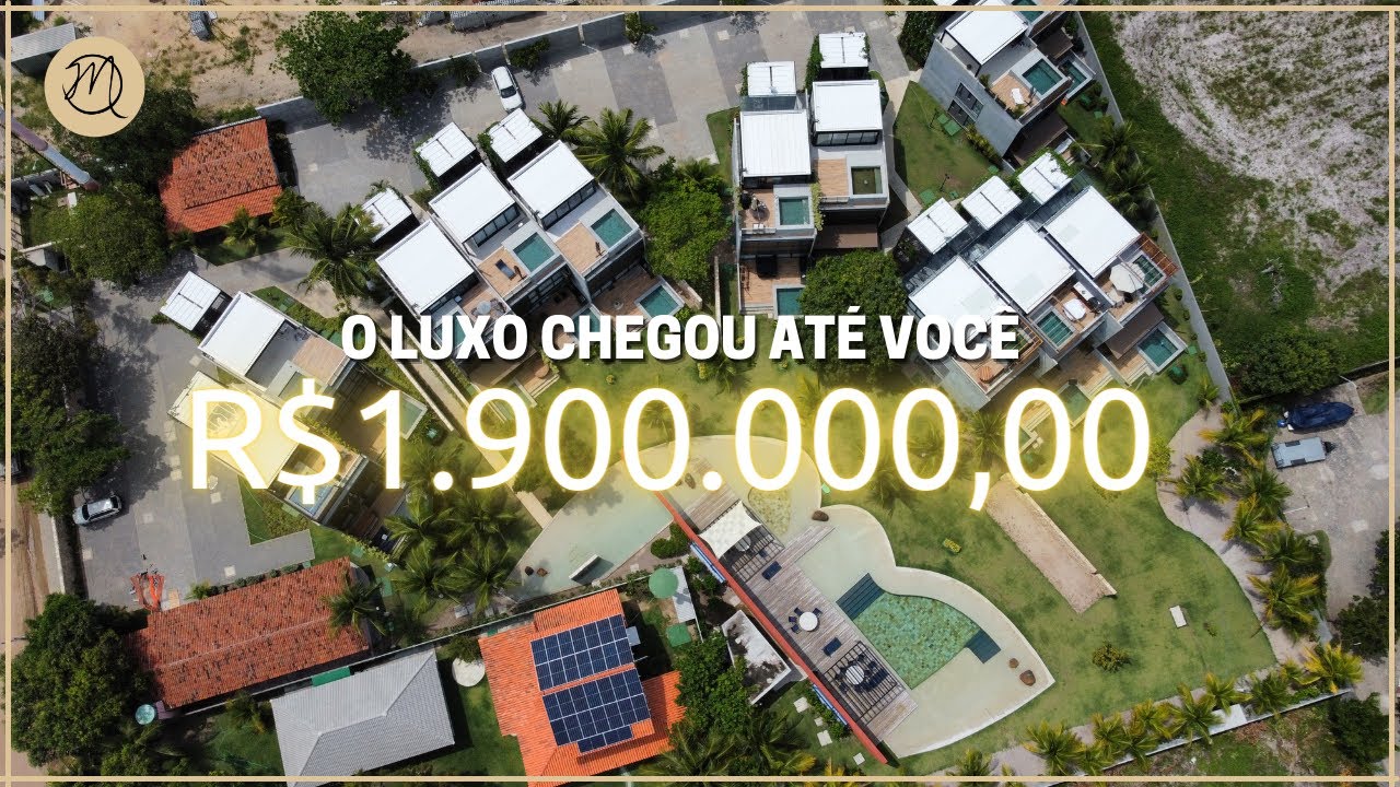 BAGALÔ DE LUXO EM SERRAMBI || ALTO PADRÃO NA PRAIA - YouTube