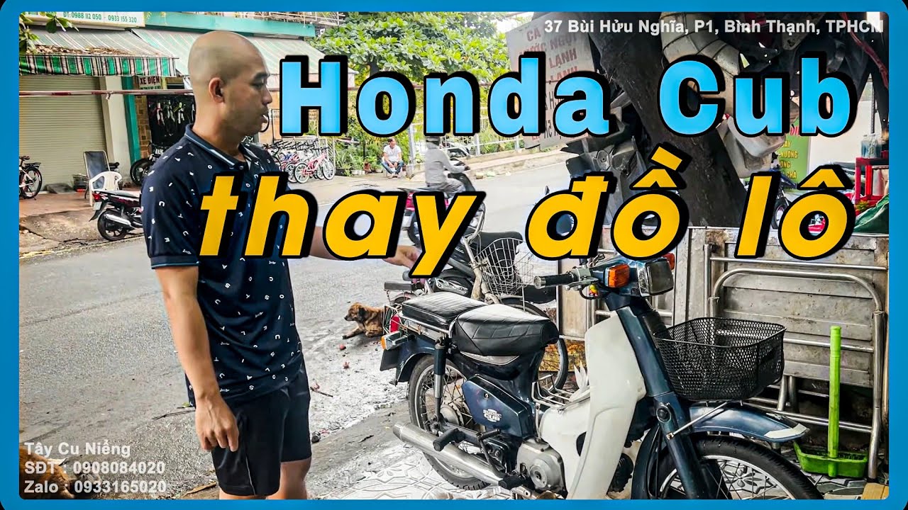 Honda Cub Custom 70 Nên Gắn Đồ Lô Hay Đồ Zin - YouTube