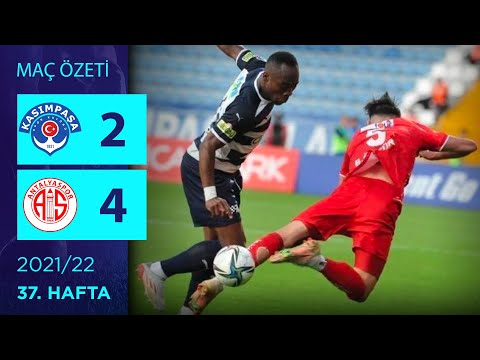 ÖZET: Kasımpaşa 2-4 Fraport TAV Antalyaspor | 37. Hafta - 2021/22