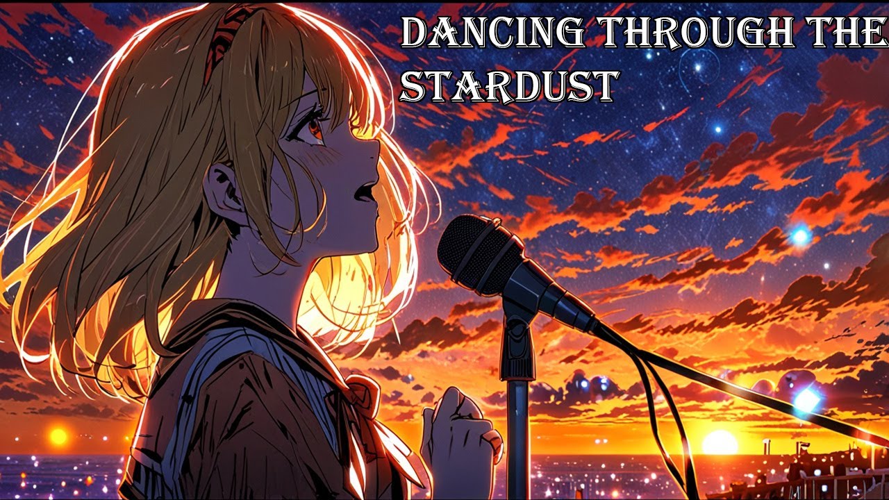 #cute voice#singer#girl singing#song dancing through the star dust ...