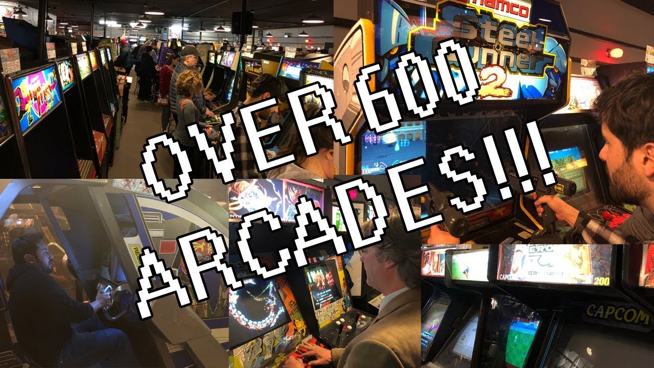 Walkthrough of Galloping Ghost OVER 600 ARCADE MACHINES!! - YouTube