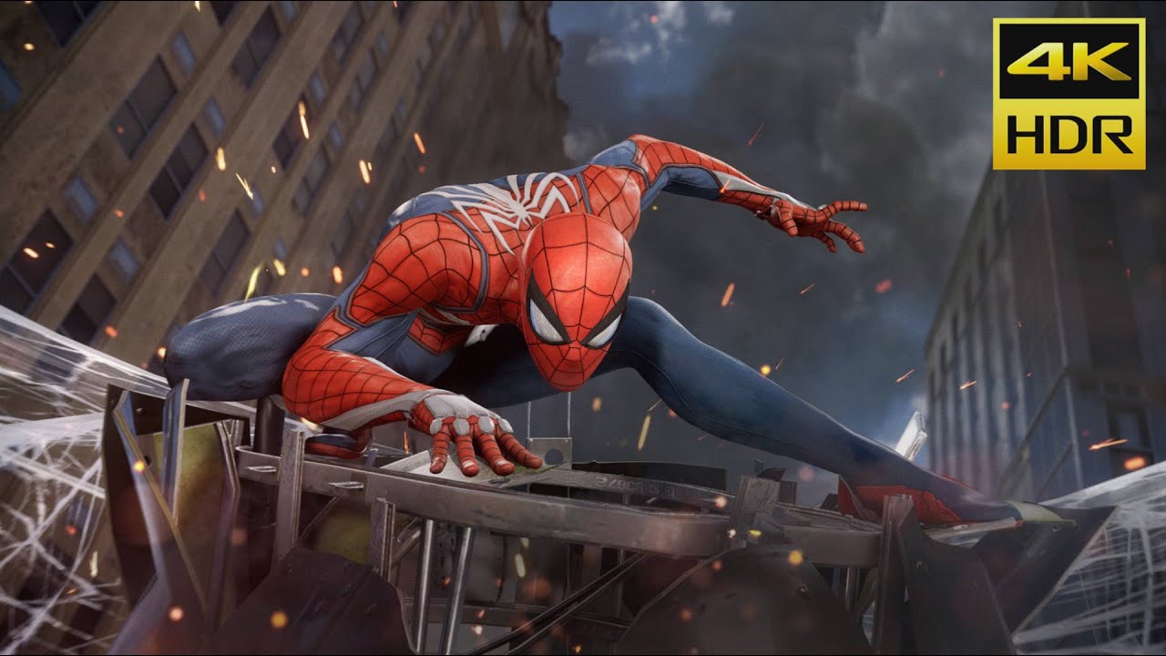 Marvel's Spider Man Remastered • 4K HDR Ray Tracing Prologue Gameplay ...