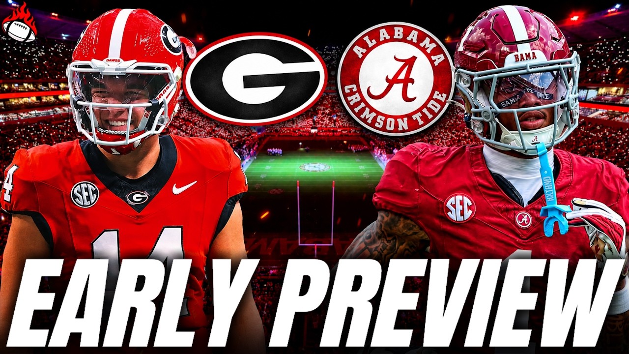 Alabama vs Georgia Early Prediction | Can Keelon Russell Do It? - YouTube