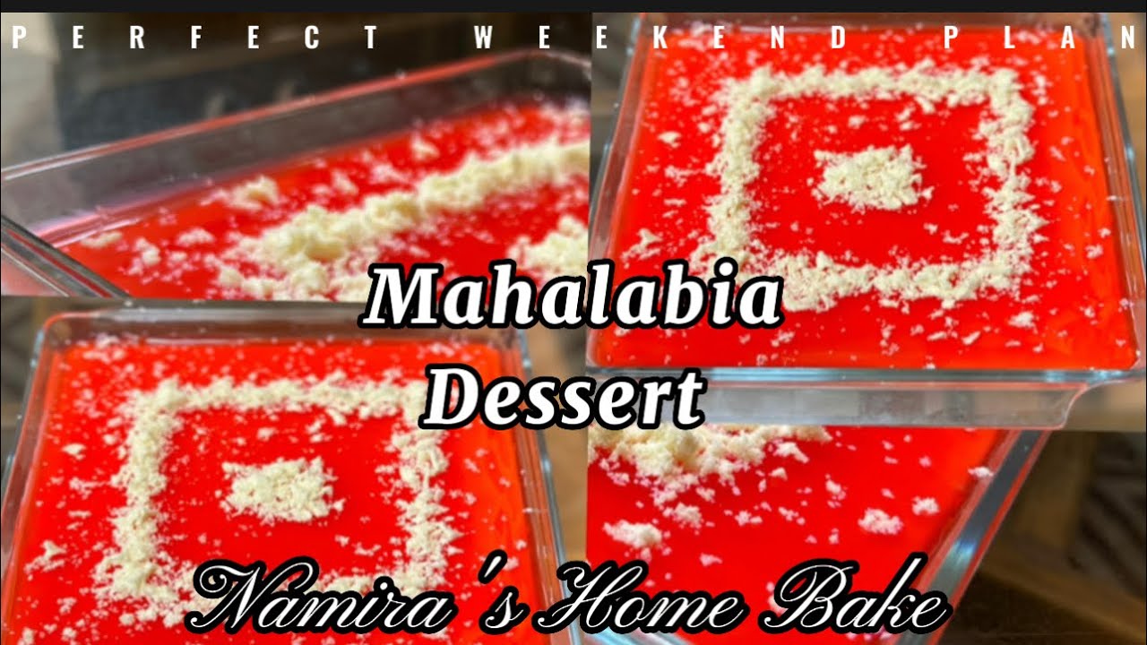 Easy Mahalabia dessert Recipe.😋 #video - YouTube