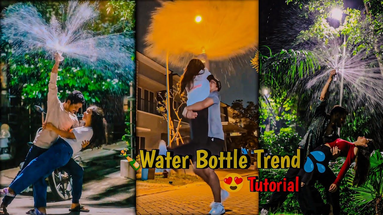 water bottle rain trend|How to make water bottle trend | Instagram ...