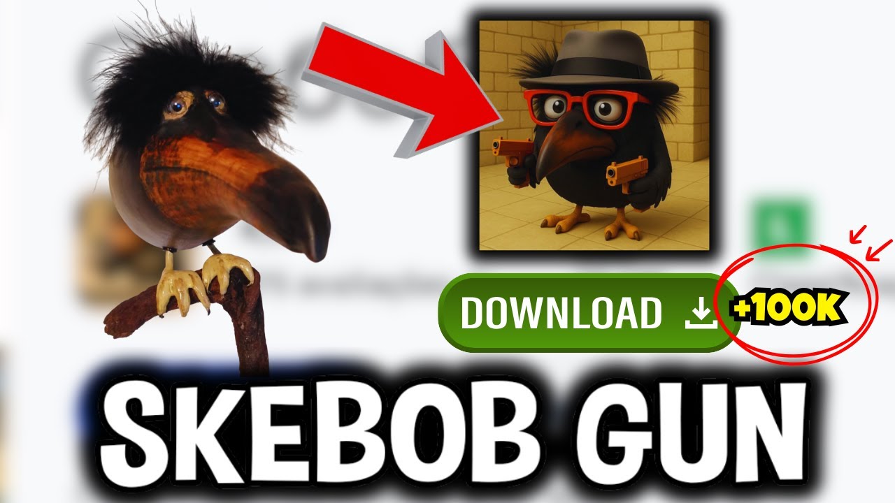 OFFICIAL SKEBOB GUN IS LIVE! 🎮 Our First Video Is EPIC! - YouTube