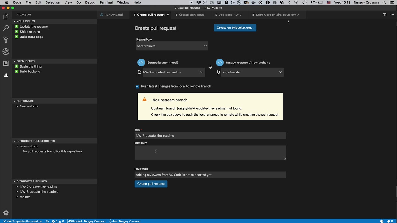 Atlassian for VSCode - YouTube