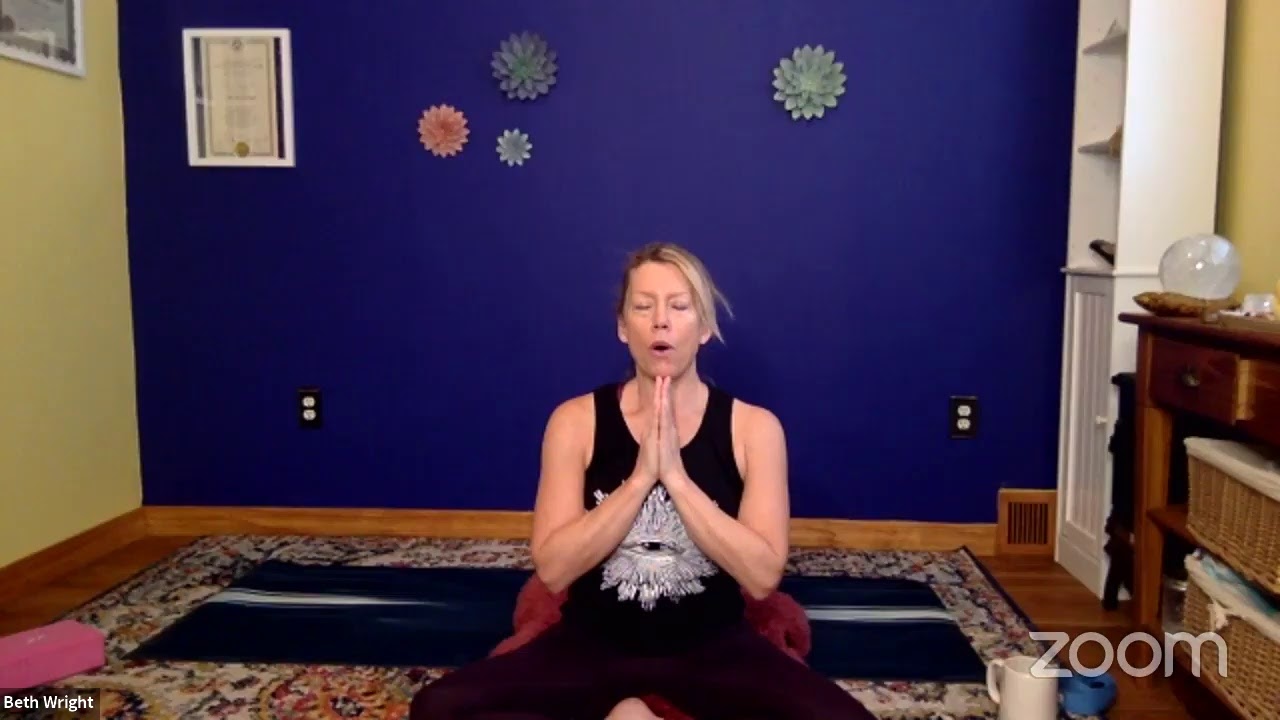 Hatha Yoga with Beth Wright: Free Online Yoga Class - YouTube