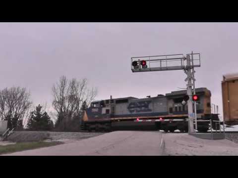 GECX 7892 Westbound Thomaston, IN - YouTube
