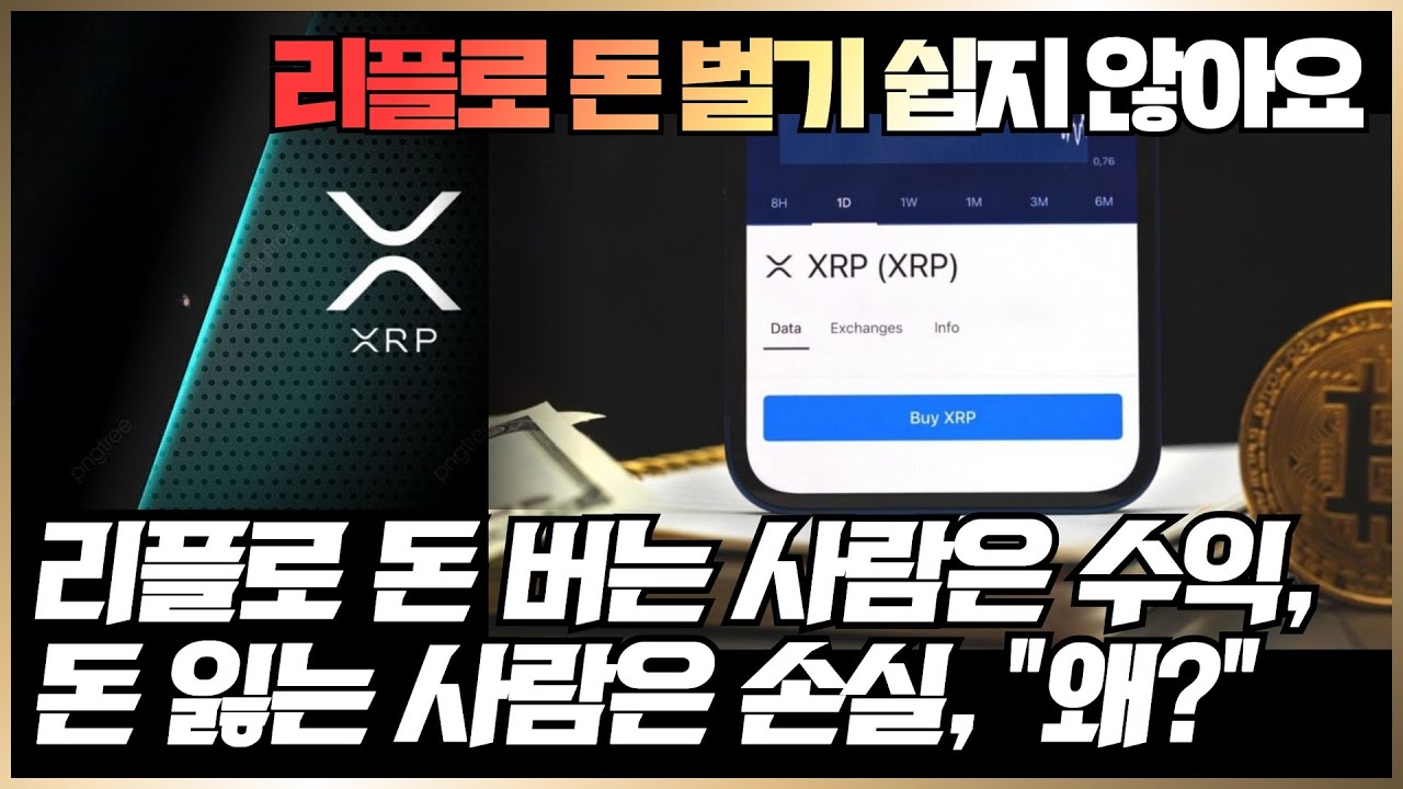 리플로 돈 버는 사람은 계속 수익 리플로 돈 잃는 사람은 계속 손실 왜” 리플 비트코인 이더리움 Youtube