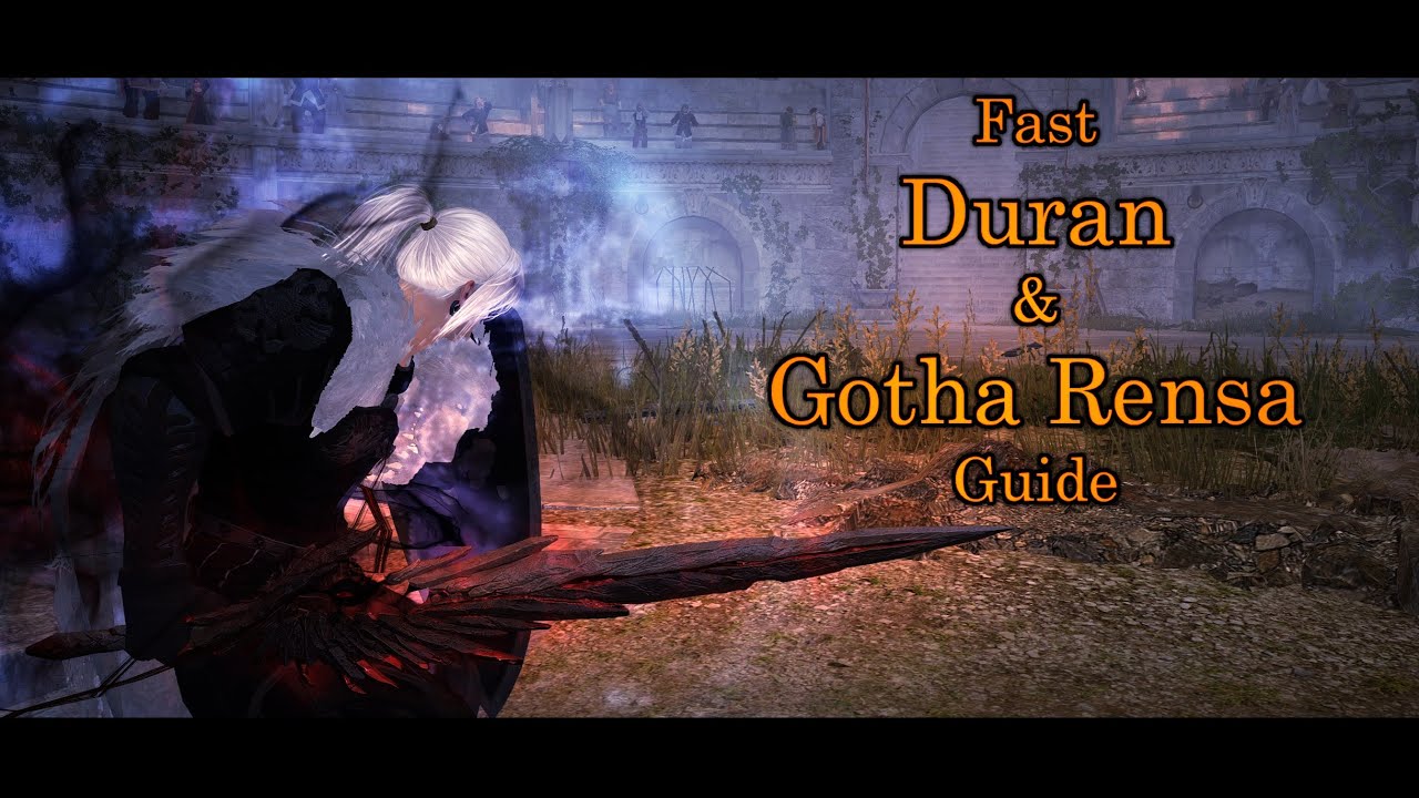 BDO - Fast Duran and Gotha Rensa Guide - Skipping Mechanics - Succ ...