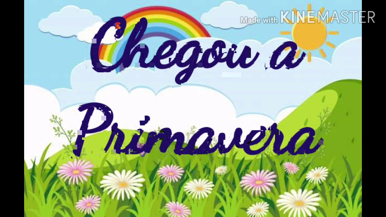 Chegou a Primavera. Educação Infantil Colégio Sagres tia Mônica - YouTube