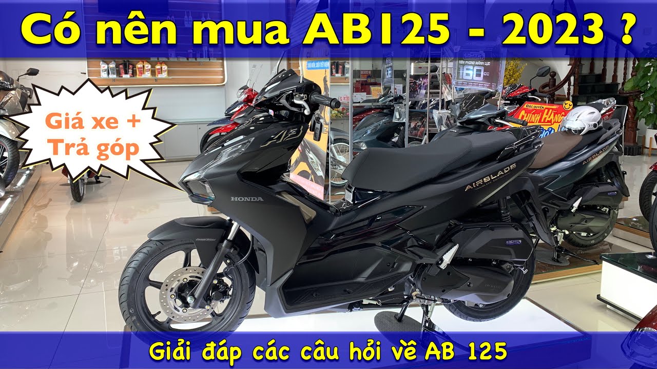 Air Blade 125 đặc biệt Đen Nhám 2023 | Báo giá xe + Bán trả góp #ab2023 ...
