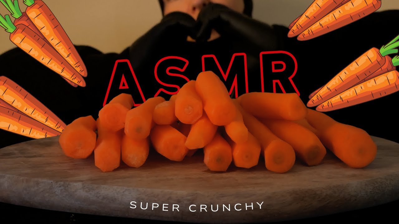 SUPER CRUNCHY ASMR CARROTS MUKBANG | NO TALK | EATING SOUNDS | - YouTube