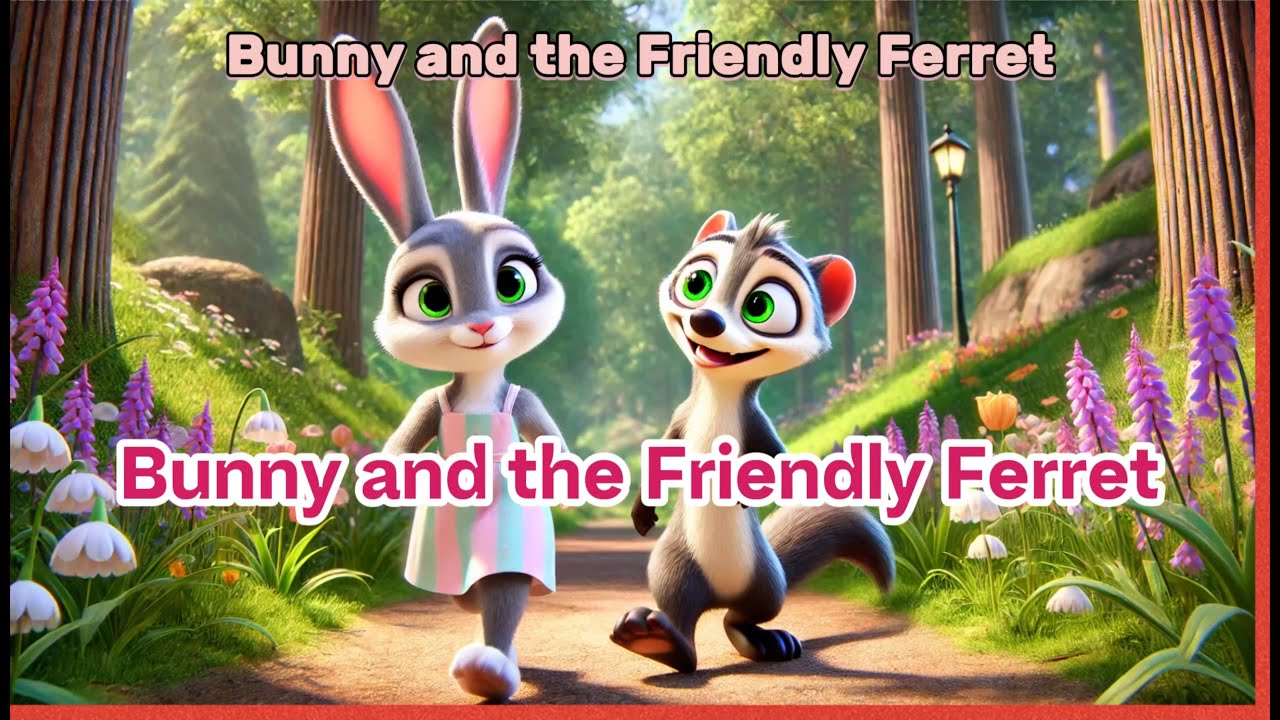 Bunny and the Friendly Ferret | Bunny and Her Forest Friends | Bedtime ...