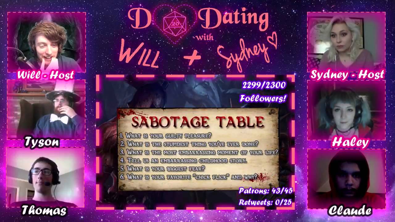 D20 Dating! The D&D Dating Show: Episode 2! - YouTube