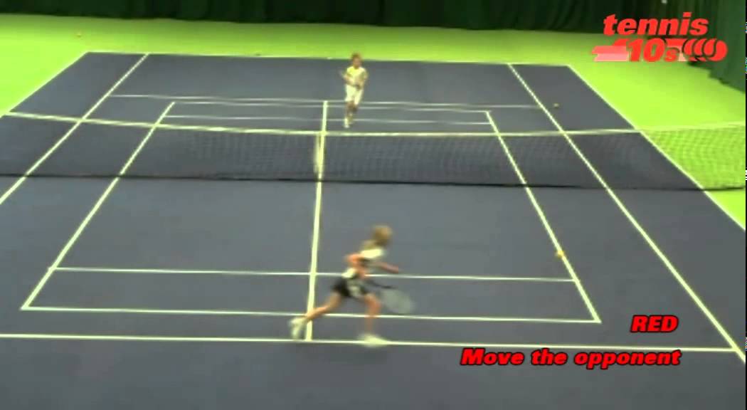 Tennis10s: The Baseline Game & Moving the Opponent - YouTube