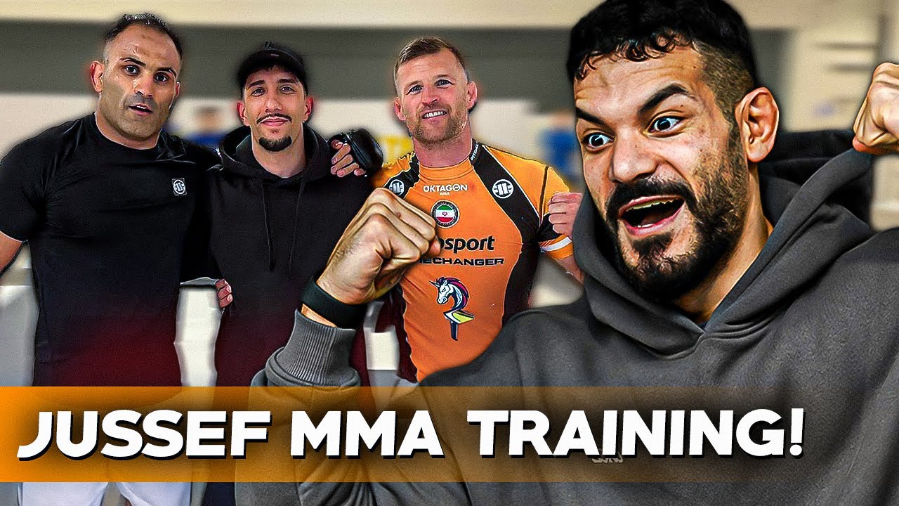 JUSSEF ERSTES MMA TRAINING... DAS SIEHT BÖSE AUS😅 - YouTube