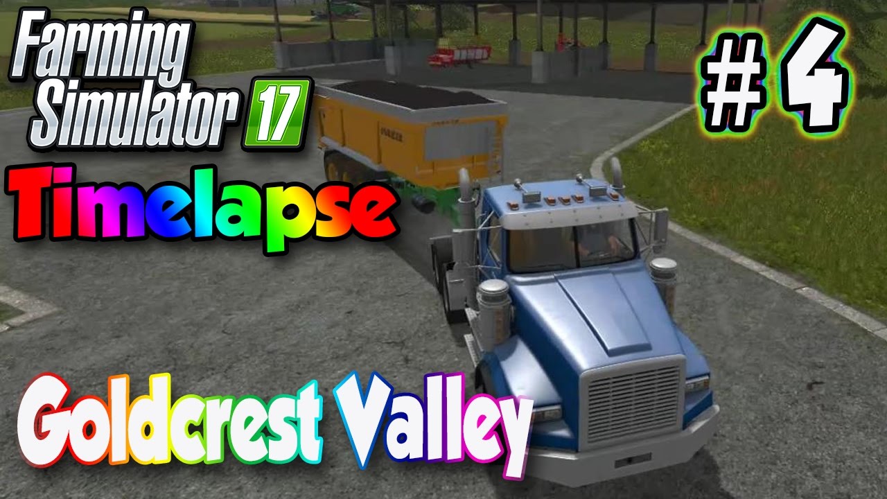 Farming Simulator 17 Timelapse #4 | GPS Mod And Harvest Time! - YouTube