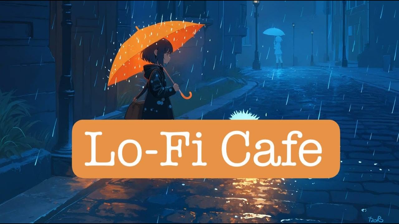 Lo-Fi Cafe - neon nightfall 🌃 - YouTube