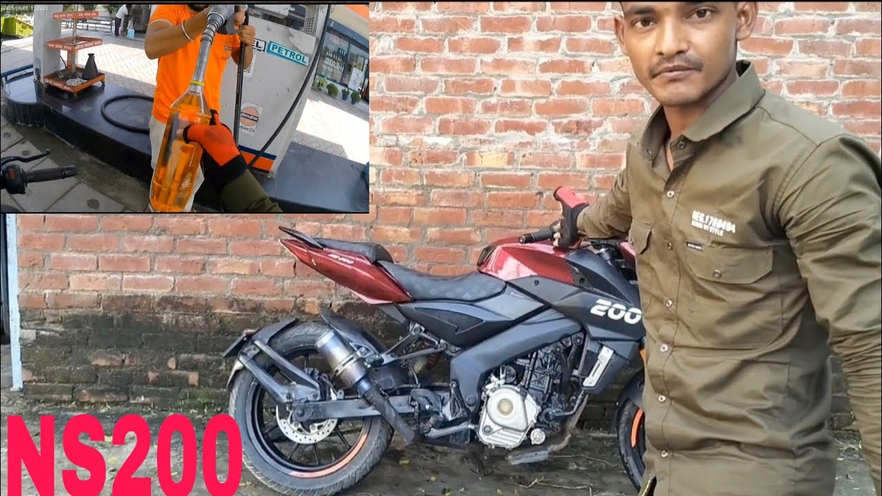 Pulsar NS 200 BS3 Bajaj Mileage CityTest - 1Litre Me kitna deta hai ...