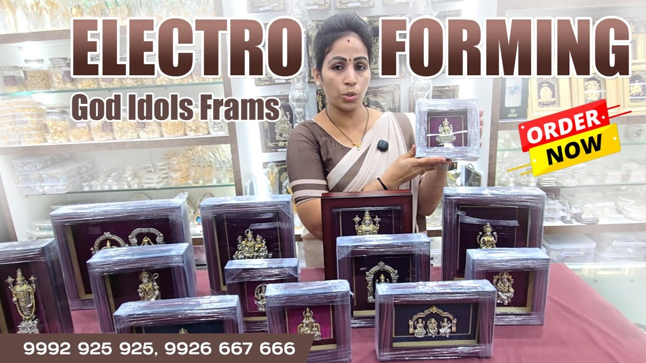 Trending Silver Electroforming Idols & Frames Collection | Must-See ...