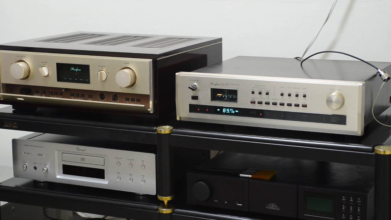 cello duet 350 with accuphase c-280 - YouTube