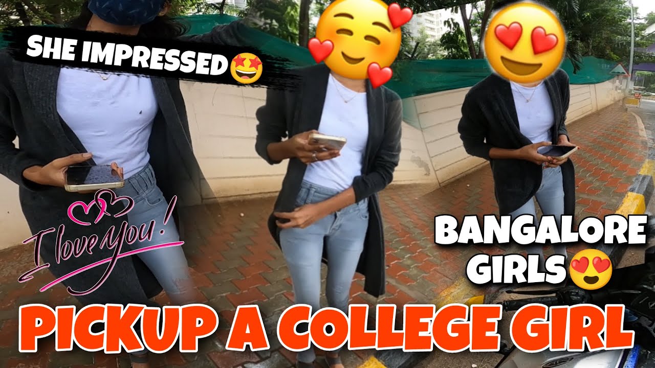 PICK UP RANDOM GIRLS IN BANGALORE 😍 | SHE IMPRESSED 🥰 | CUTE GIRL ️ ...