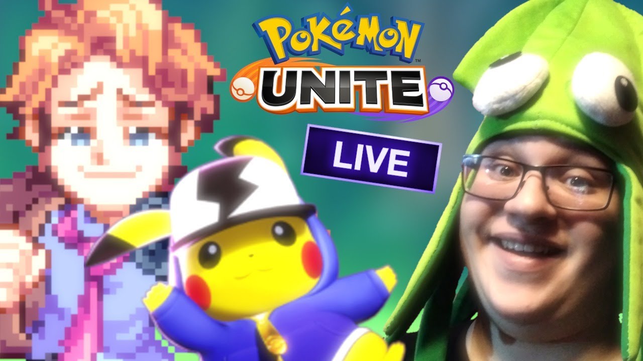 I MADE SENPAI A POKEMON TRAINER... | Pokémon UNITE Chill Stream | LIVE ...