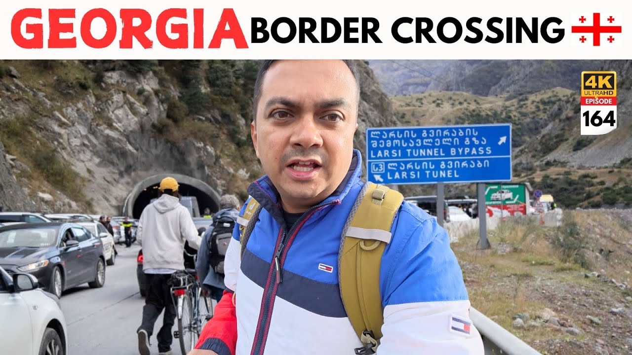 EP 164 Land Border Crossing from Russia to Georgia | KL2UK In Georgia ...