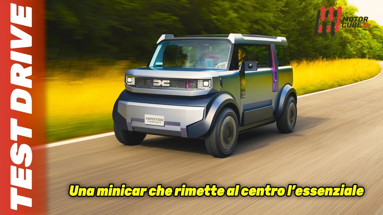 NEW DACIA HIPSTER CONCEPT 2025 - FIRST TEST DRIVE - YouTube