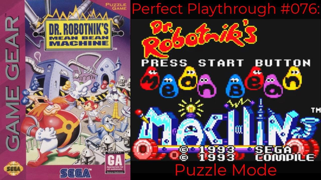 Perfect Playthrough #076: Robotnik's Mean Bean Machine GG Puzzle Mode ...