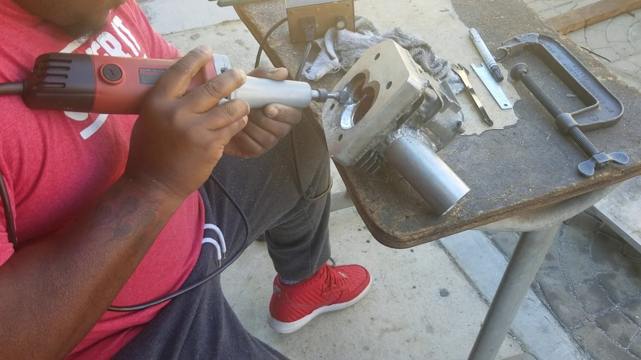 Custom Big Block Chamber Shaping - YouTube