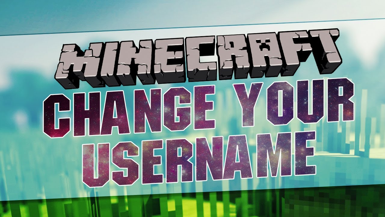 How to change your Minecraft v1.10 Username [PC] - YouTube