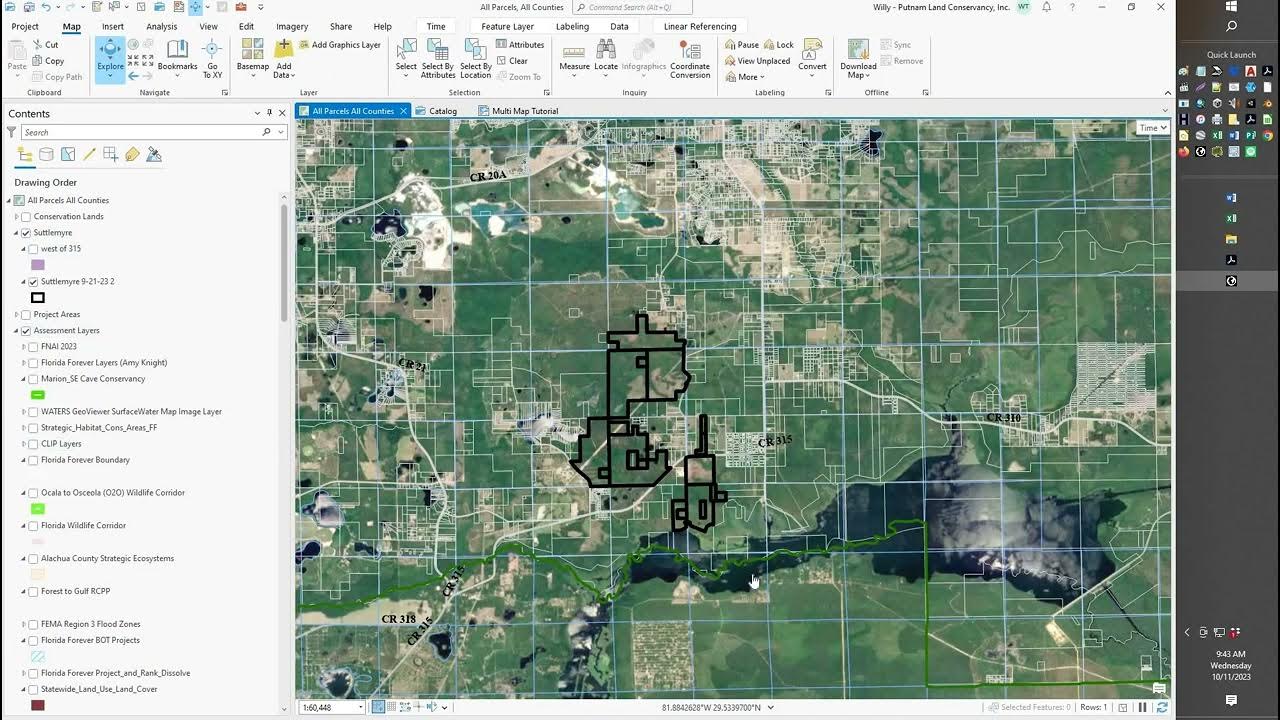 ArcGIS Pro - Layout with mulitple map views (part 1 of 2) - YouTube