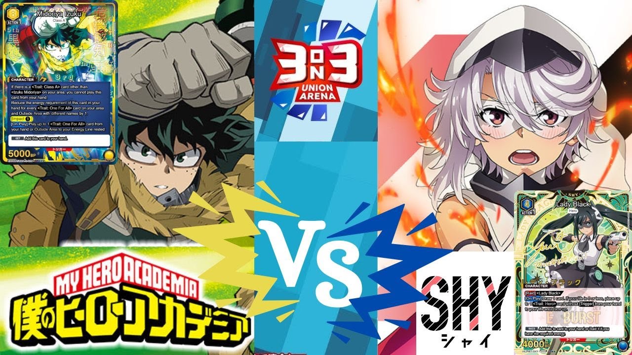MHA Vs Shy! into the future we go with Union Arena and the power to ...