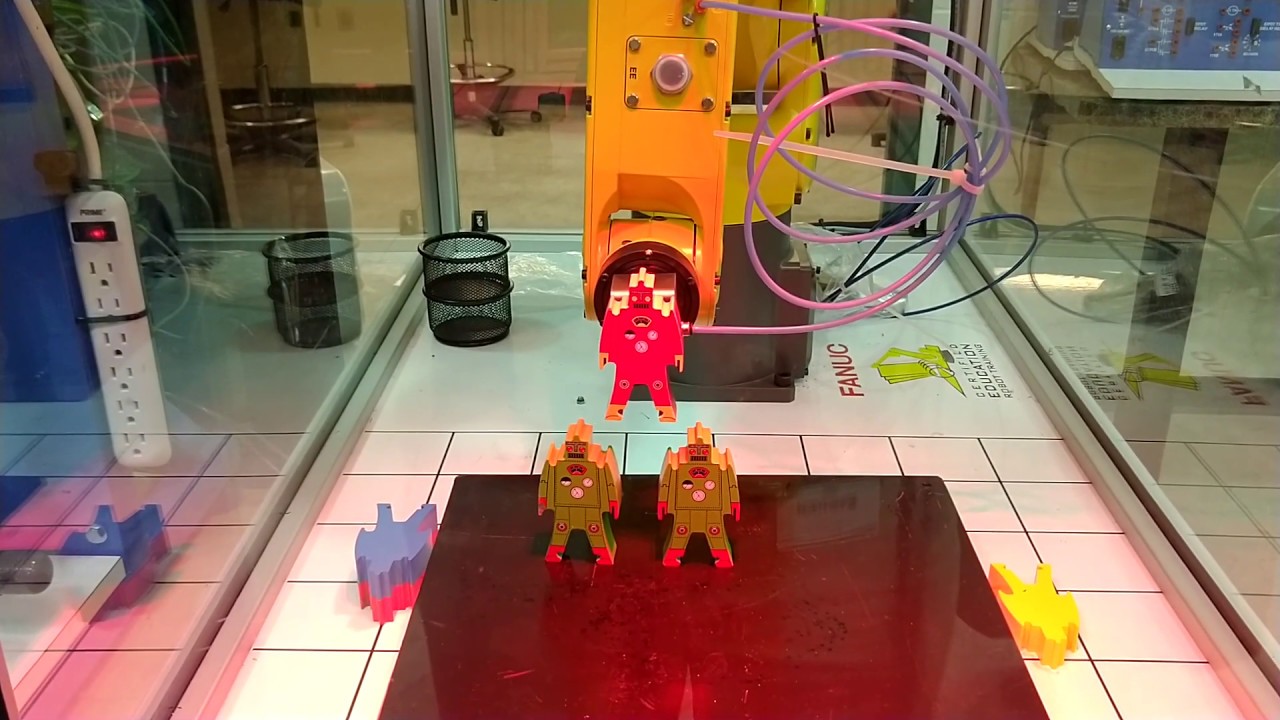 ADMF 116 Student Project - Robot "Gymnastics" - YouTube