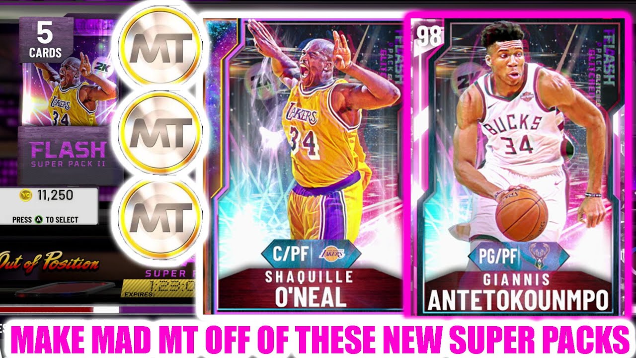 HOW TO MAKE MILLIONS OF MT RIGHT NOW! FLASH SUPER PACK MT METHOD! | NBA ...