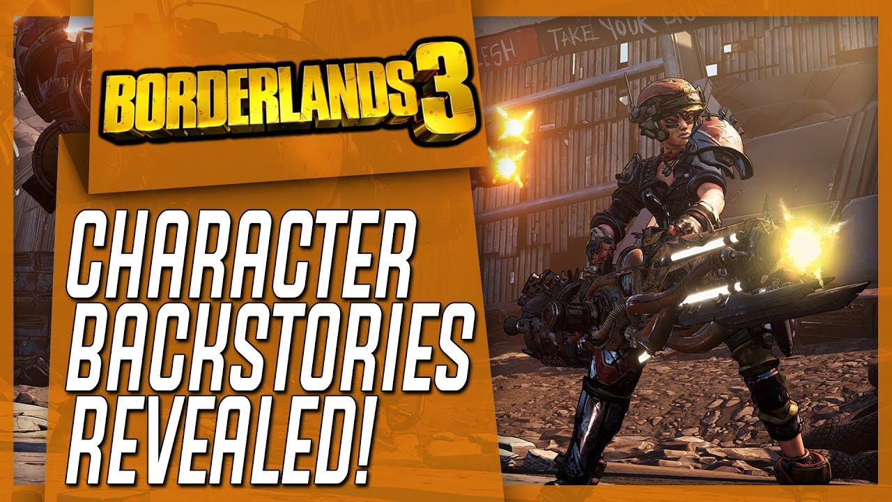 BORDERLANDS 3: Playable Vault Hunter LORE/BACKSTORIES REVEALED! - YouTube