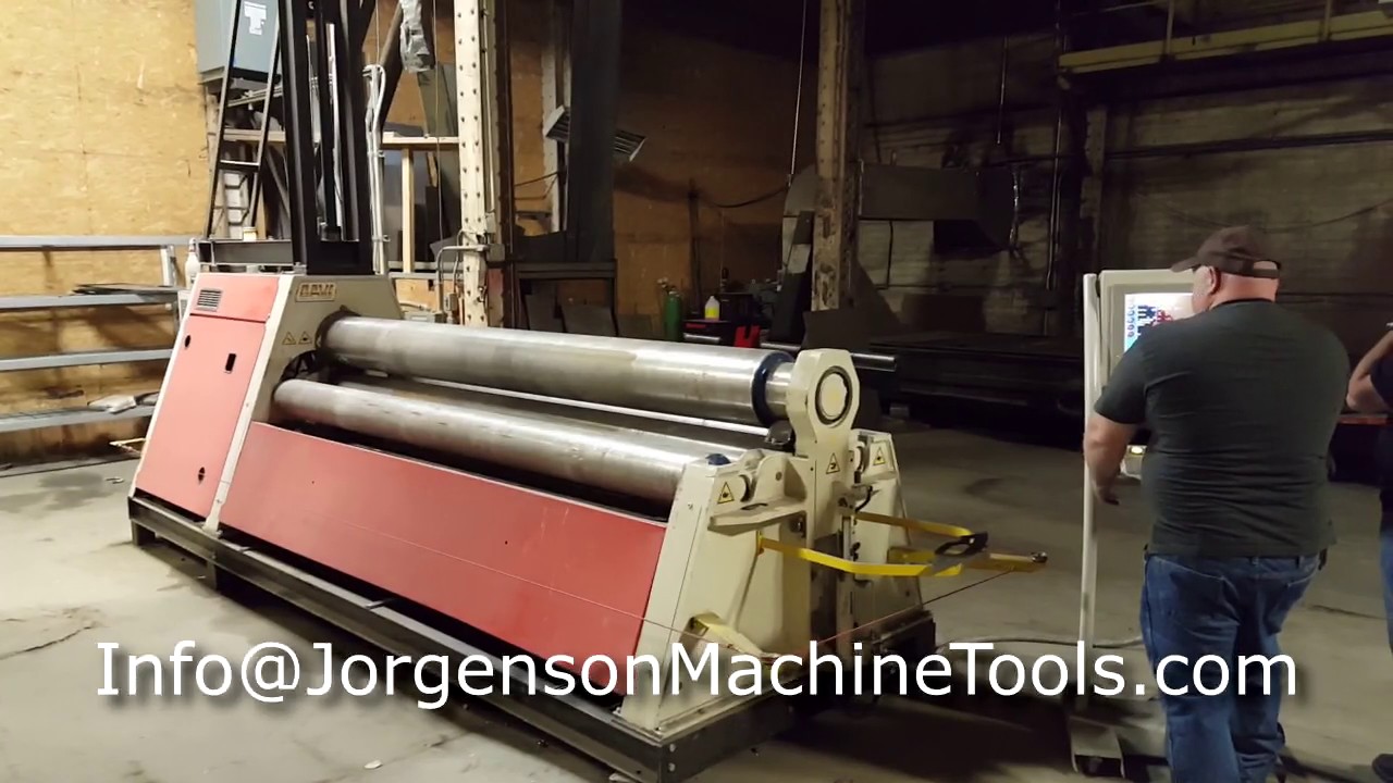 Davi 10' CNC Plate Roll Demo - YouTube