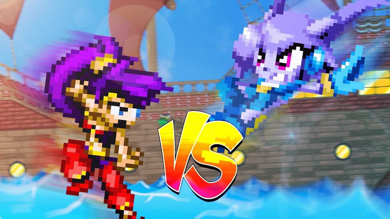 Shantae VS. Sash Lilac - Sprite Animation - YouTube