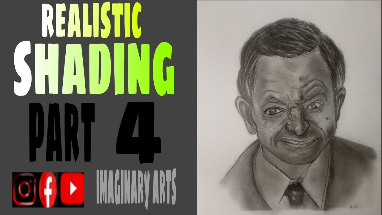 Mr bean sketch 😜// realistic shading// imaginary arts// AneesAhmad ...