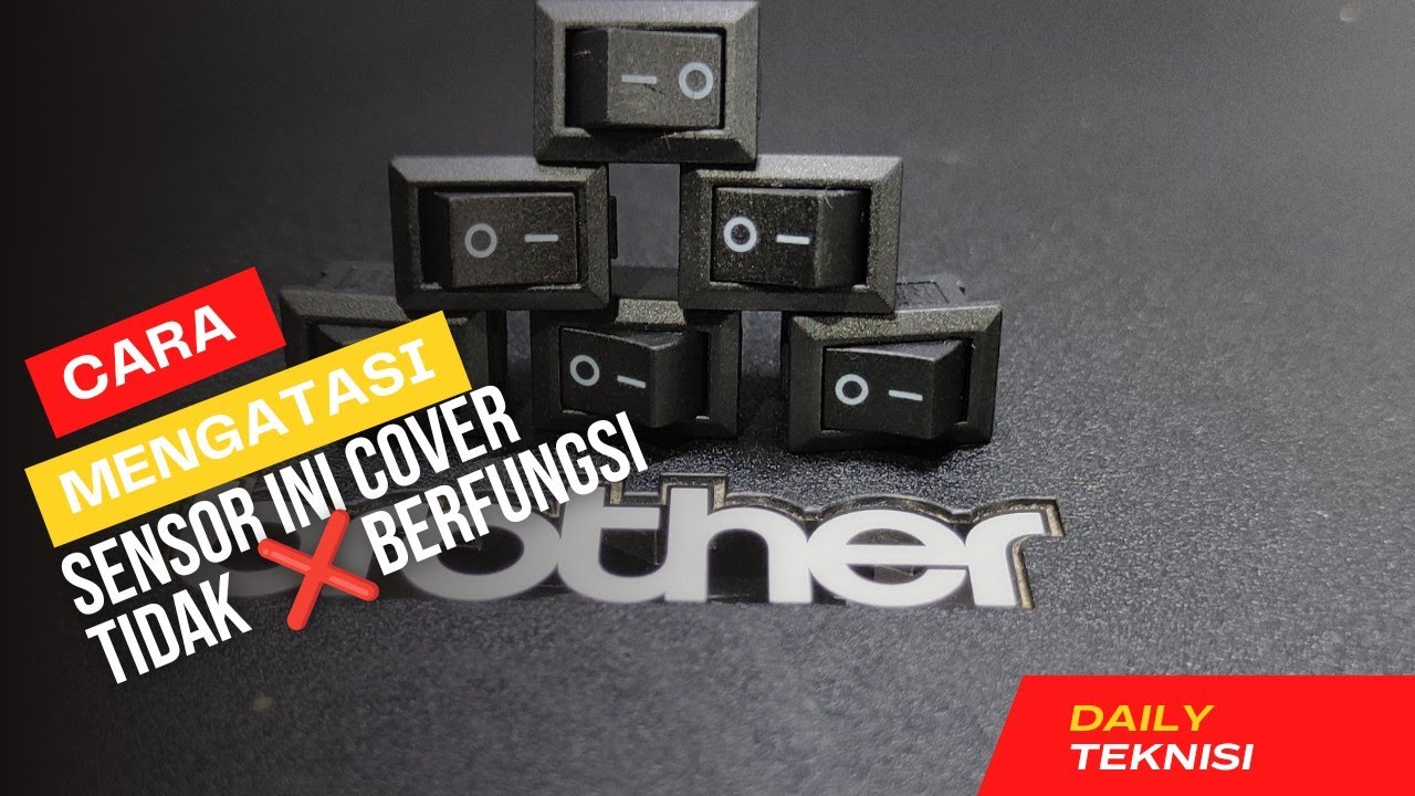 Cara memperbaiki "SENSOR INk COVER TIDAK BERPUNGSI" pada printer ...