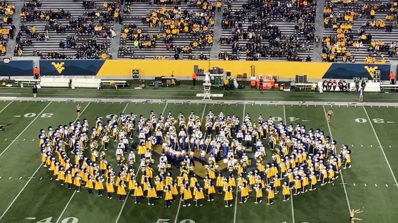 WVU Marching Band Pregame Show 10 13 2022 - YouTube