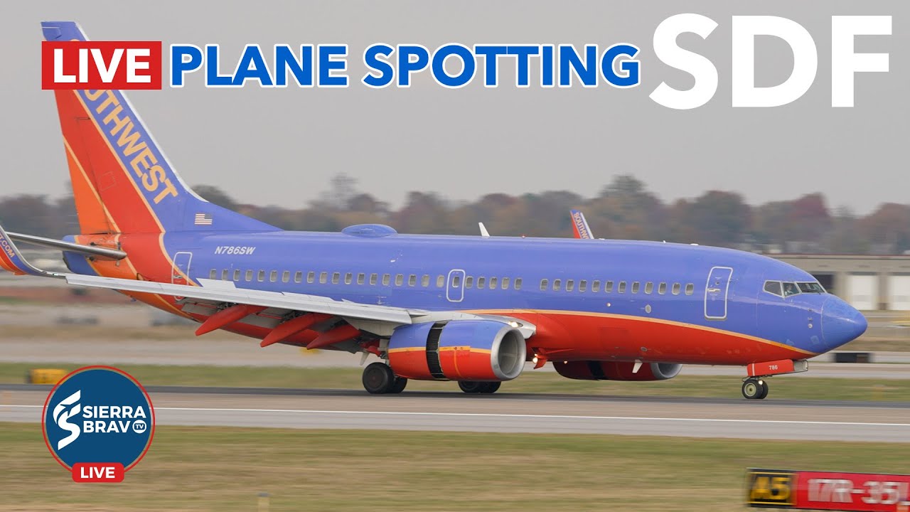 🔴 LIVE Plane Spotting at SDF - Louisville International Airport & UPS ...
