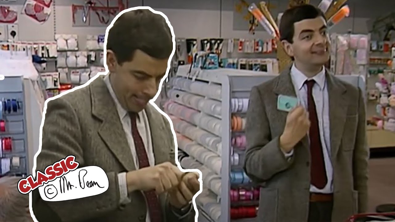 Mr Bean Loves to Shop in the Sales | Mr Bean Funny Clips | Classic Mr Bean - YouTube